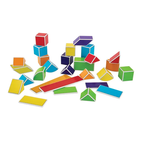 Magnetic Geometric Blocks - 28 pieces
