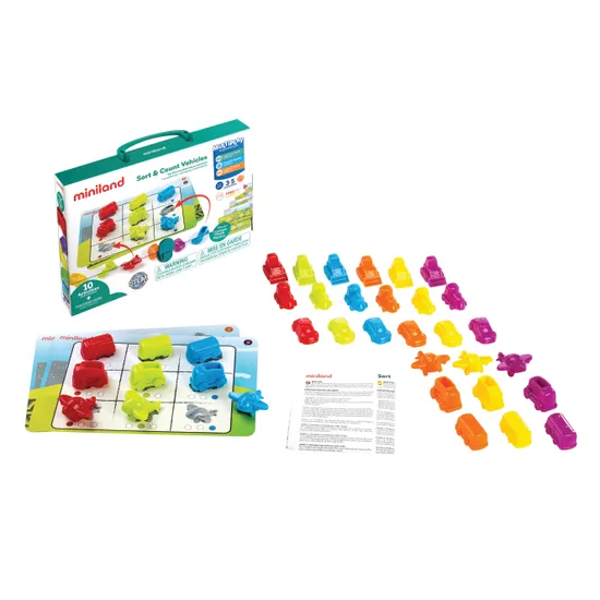 Sort and Count Vehicles – Matching & Sorting Set