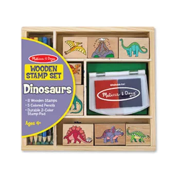 Melissa Doug Dinosaur Stamp Set