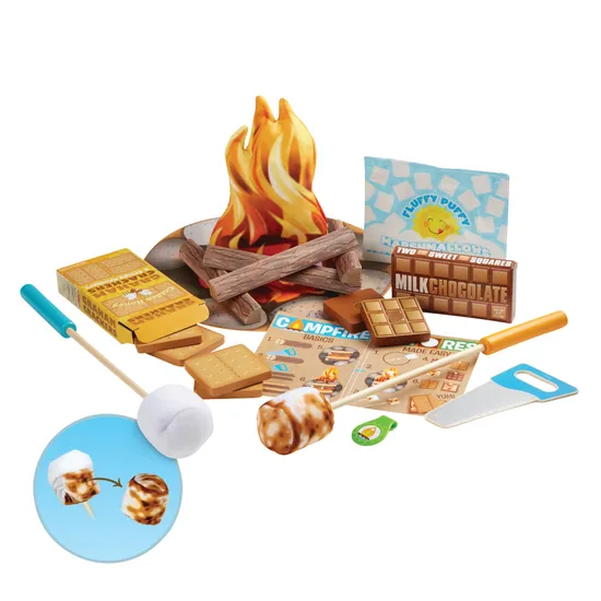 Melissa & Doug Let's Explore Campfire S'mores Play Set - MTA Catalogue