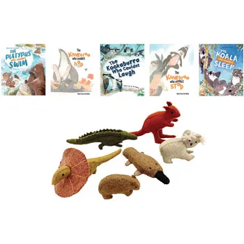 Australian Animals Book Pack & Friends