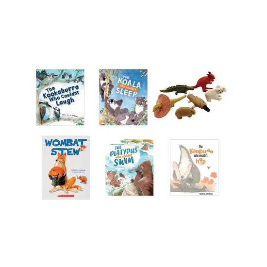 Australian Animals Book Pack & Friends