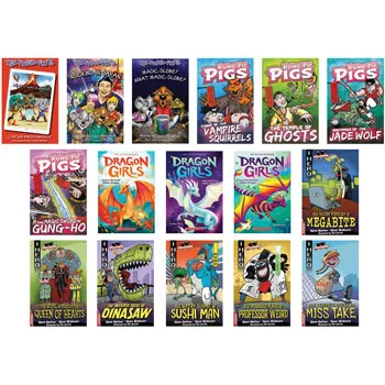 Middle Primary Classroom Library Chapter Book Set