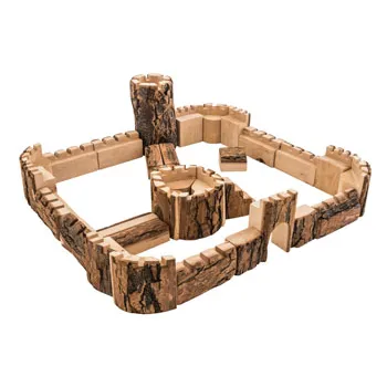 Wooden Castle - 35 Pieces