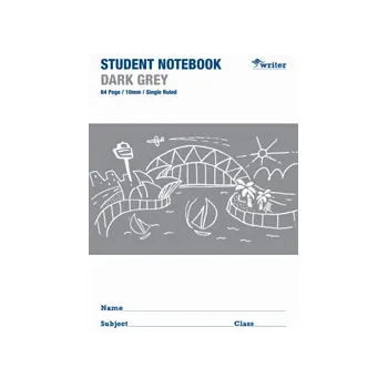 OH Notebook Dark Grey 10mm 64p