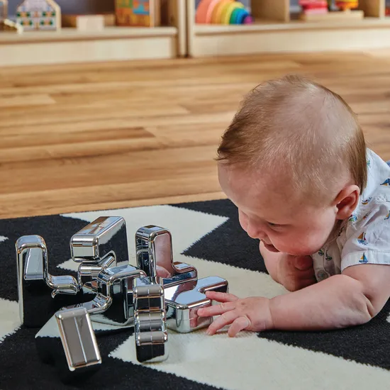 Metallic Jigsaw Blocks Pack of 8 - MTA Catalogue