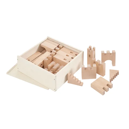 Wooden Castle Blocks 26 Pieces - MTA Catalogue