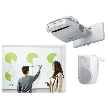 Epson EB-685W Projector incl Speakers & 2.4m White