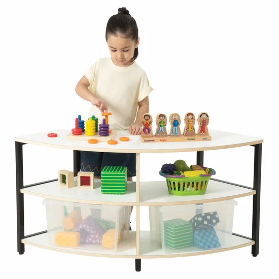 Norwegia Spaces - Double Curved Shelf