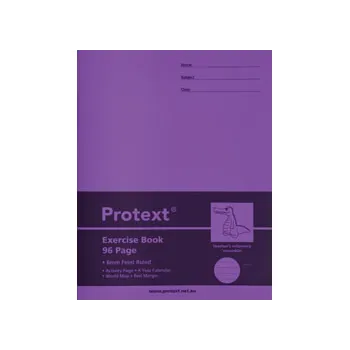 Protext Exercise Book 225x175 mm 8 mm 96p