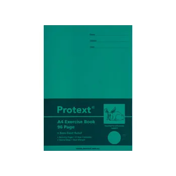 Protext Exercise Book A4 8 mm 96p