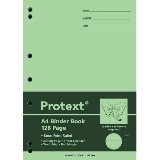 Protext Binder Book A4 8mm 128p