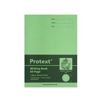 Protext Dotted Thirds Writing A4 24mm 64p