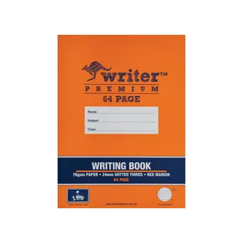 Writer Dotted Thirds Scrapbook 24mm 64p