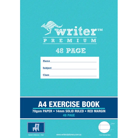 Writer Exercise Book A4 14mm 48p