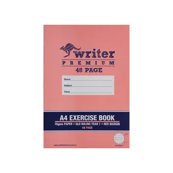 Writer Exercise Book A4 QLD Year 1 48p