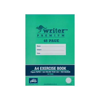 Writer Premium Exercise A4 QLD Year 3/4 48p