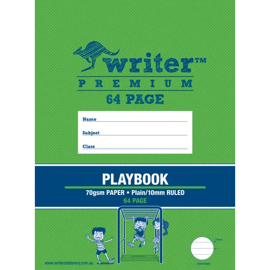Writer Premium Story Book 330x240 mm Plain / 10 mm 64p