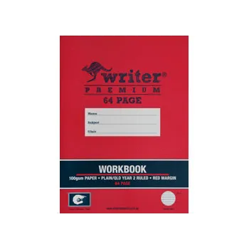 Writer Premium Workbook 330x240 mm QLD Year 2 64p