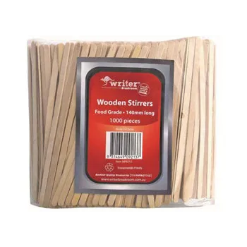 Wooden Stirrers 140mm - PK 1000