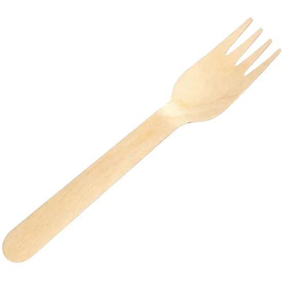 Eco Wooden Fork 160mm - PK 100 - MTA Catalogue