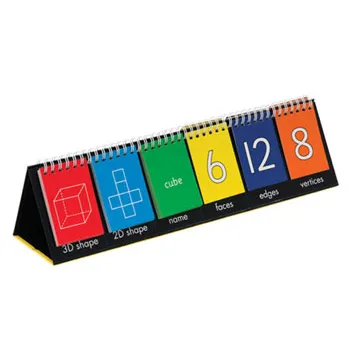 Geometric Shapes Flip Charts - Set of 6