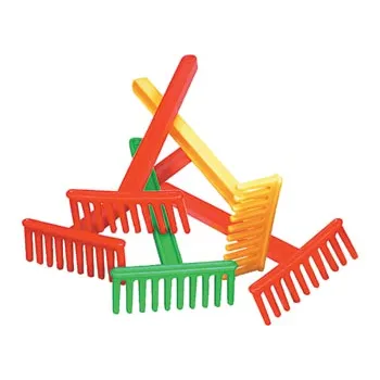 Plastic Rake 25cm 5 Pack