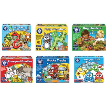 Early Years Board Games Pack