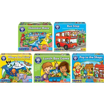 Orchard Toys - Educational Games Pack Set 5