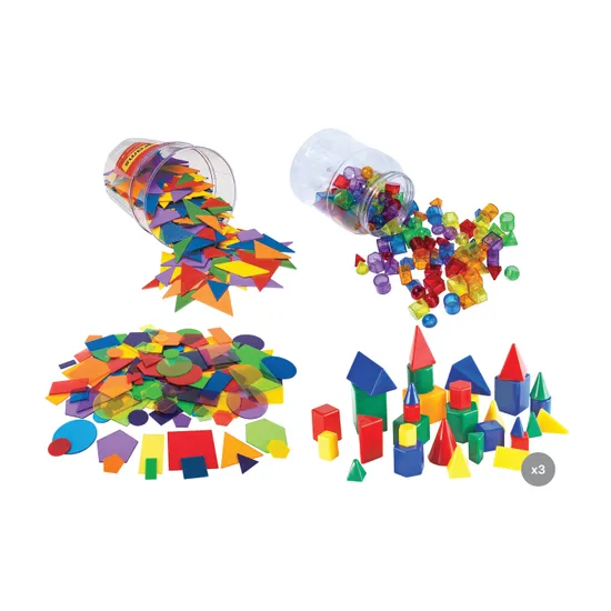 Ochre Education Shape Equipment Kit - F-2