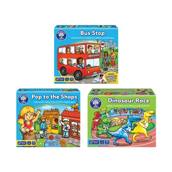 Orchard Toys - My First Educational Board Games Pack