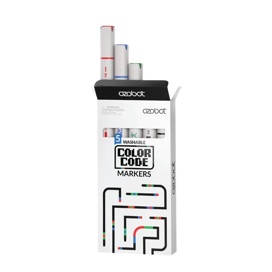 Ozobot Colour Code Markers 5-pack - Washable