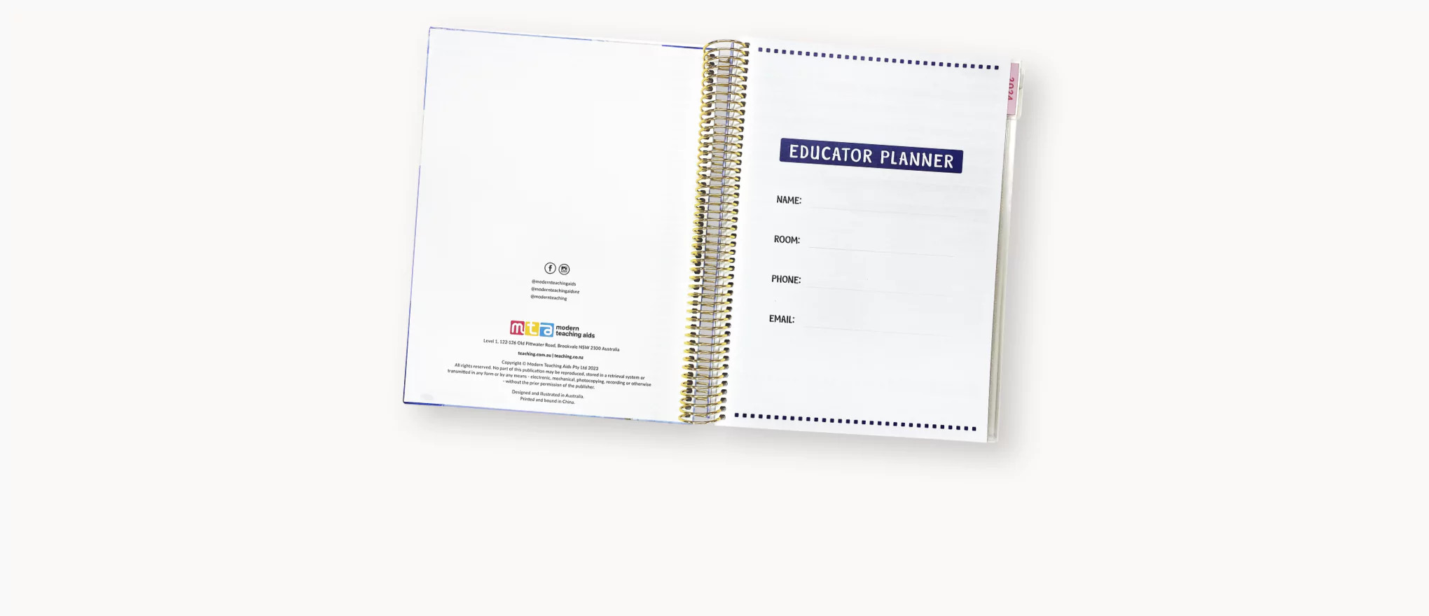 Teacher & Early Years Planners | Modern Teaching Aids