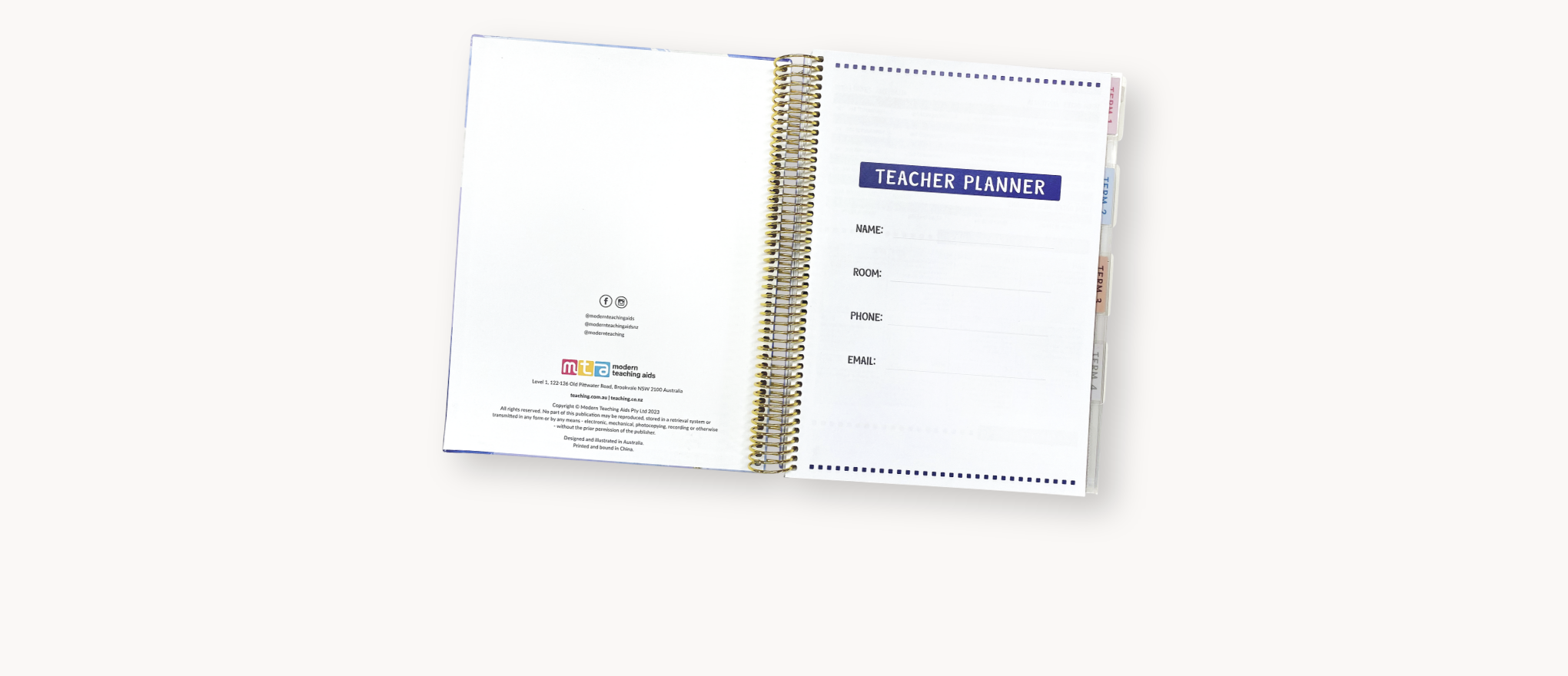 Teacher & Early Years Planners | Modern Teaching Aids