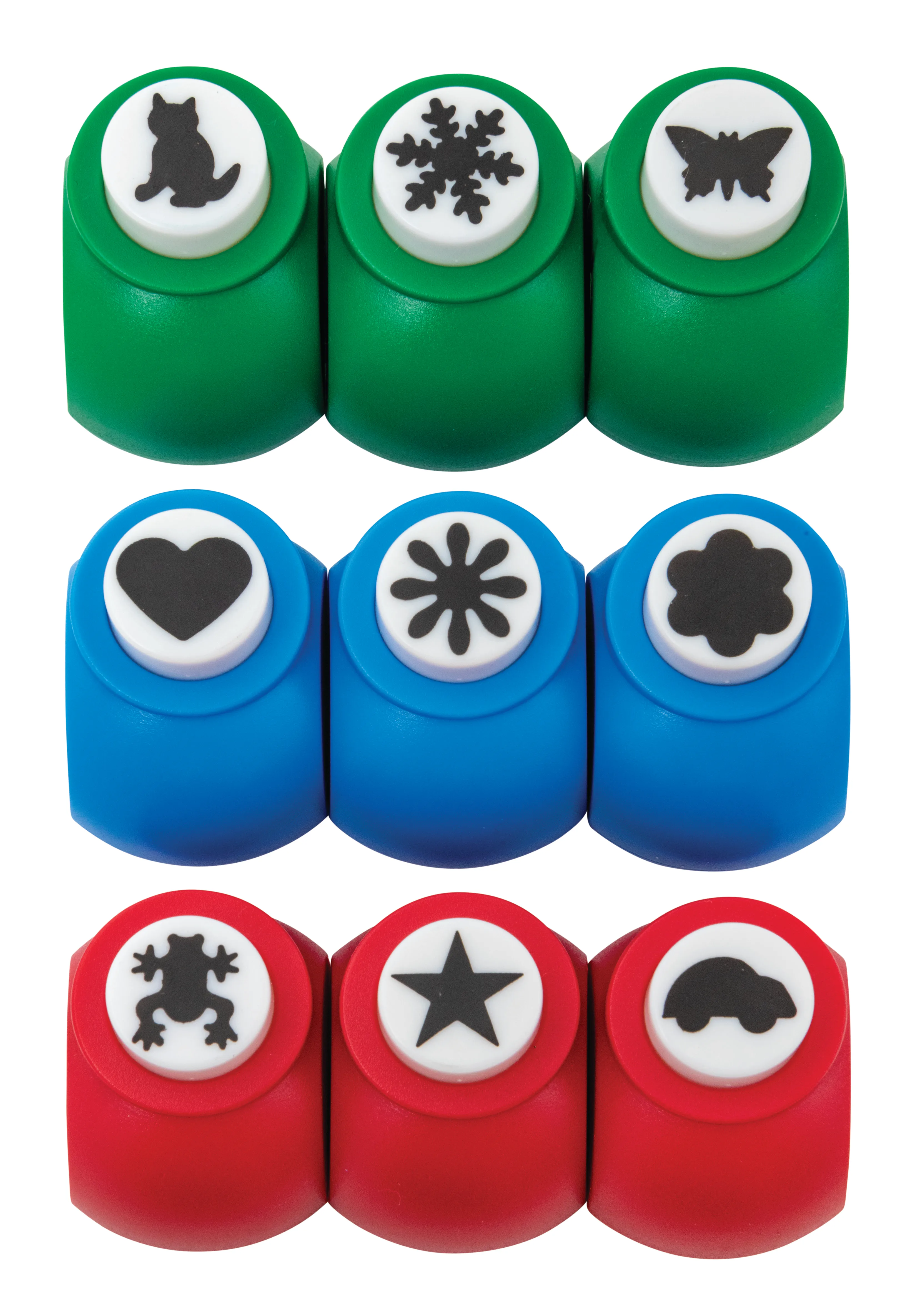 Decorative Craft Punches Pack of 9
