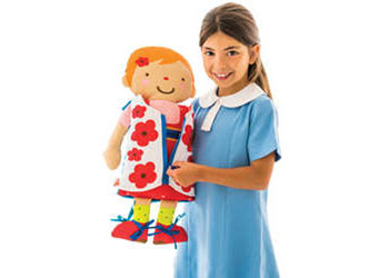 Training2s 2 in 1 Dress Up Doll
