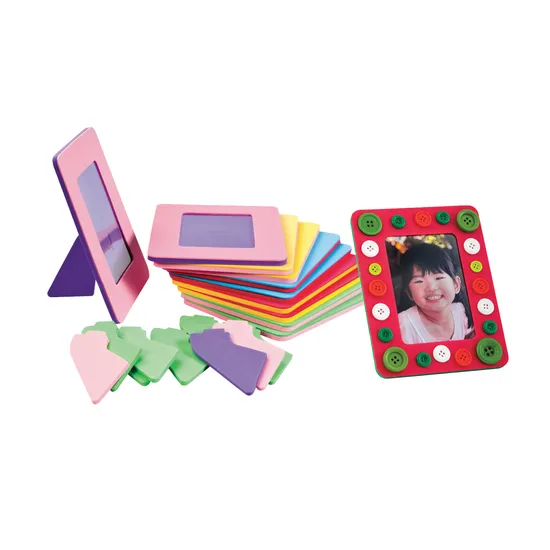 Assorted Foam Frames – Pack of 10