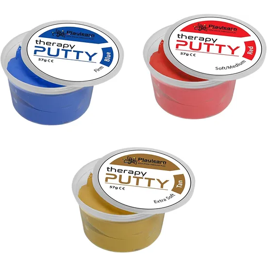 Therapy Putty - Set of 3 - soft/med/firm