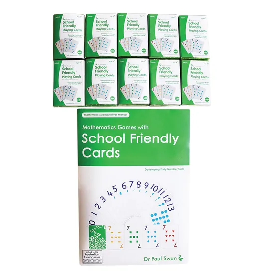 School Friendly Playing Cards Kit – Multipack