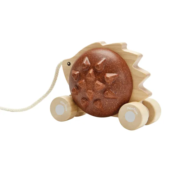 PlanToys - Pull-Along Hedgehog