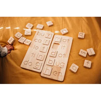 Wooden CVC Word Boards