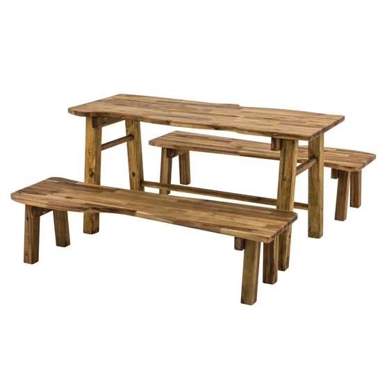 Tree Furniture - Long Table with 2 Benches