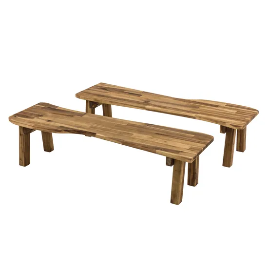 MTA Spaces - Tree Furniture Toddler Bench Seats - 2 Pieces