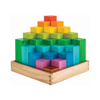 Rainbow Building Blocks - 25 Pieces