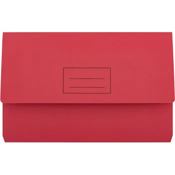 Document Wallet Foolscap Red