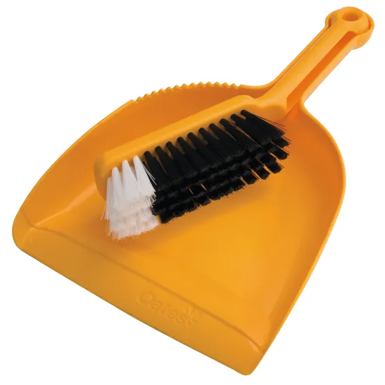 Dustpan and Brush Set Yellow
