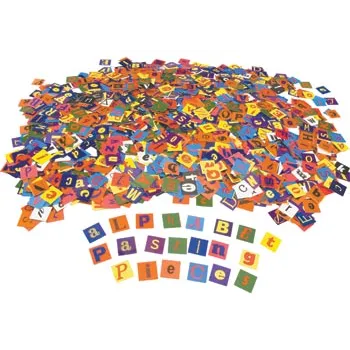 Alphabet Pasting Pieces - Pack of 2000