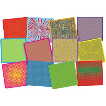 Pop Art Rubbing Mats - Pack of 12 - MTA Catalogue