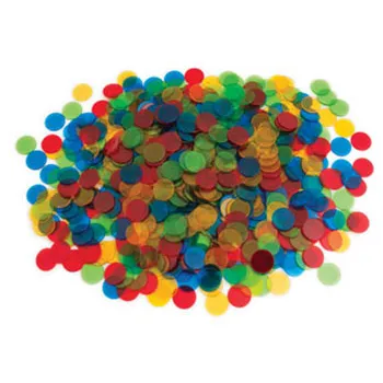 Translucent Round Counters 19 mm 1000 pc