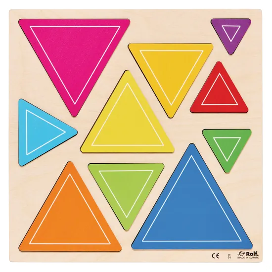 Rolf Triangles Puzzle 10 Pieces - MTA Catalogue